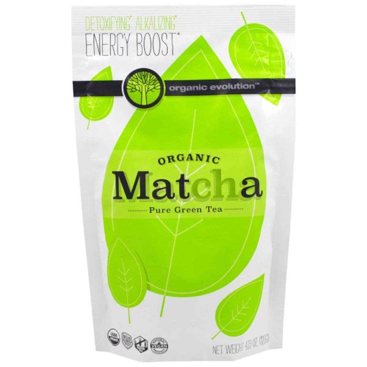 Купить Органический зеленый чай Матча Organic Evolution 120 г ...