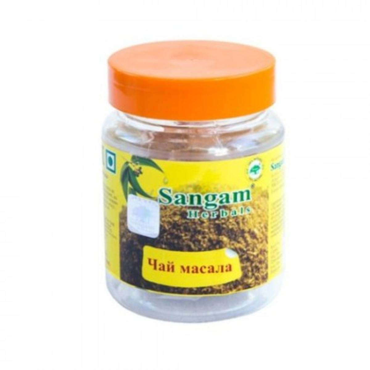 Купить Приправа для чая (TEA MASALA) Sangam Herbals, 40 г - Экоcтория ...